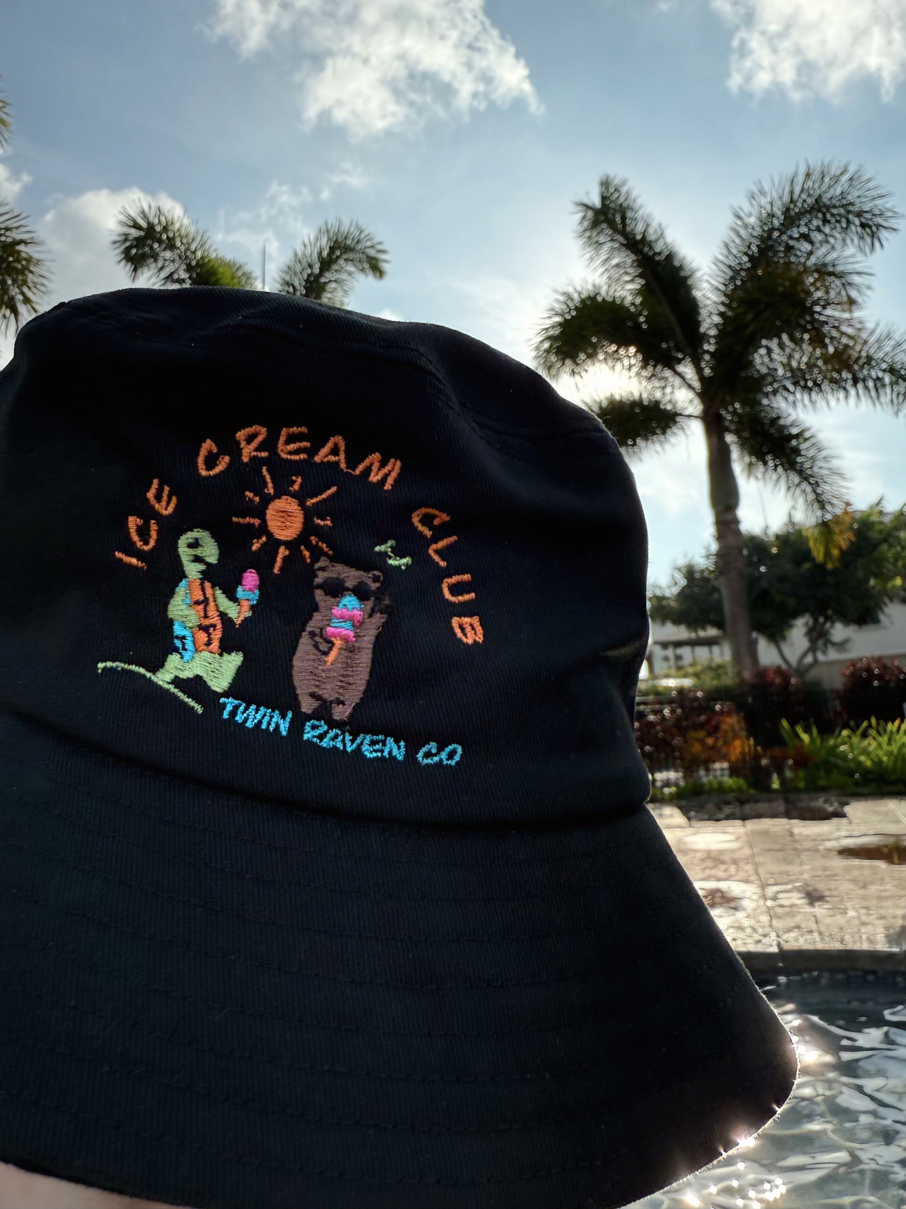 Ice Cream Club Bucket Hat – Twin Raven Company