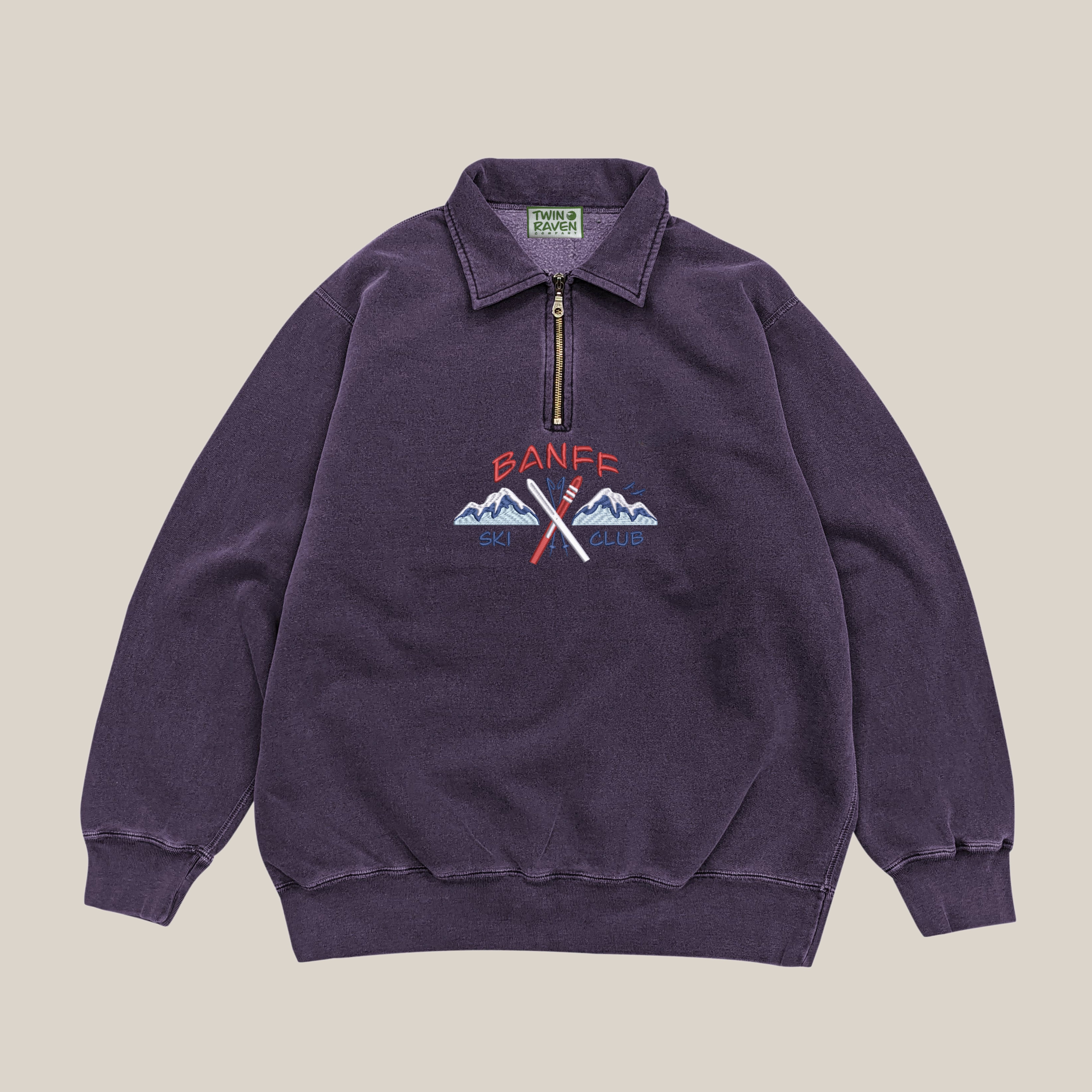 🍁Vintage Banff Ski Club Quarter-zip – Twin Raven Company